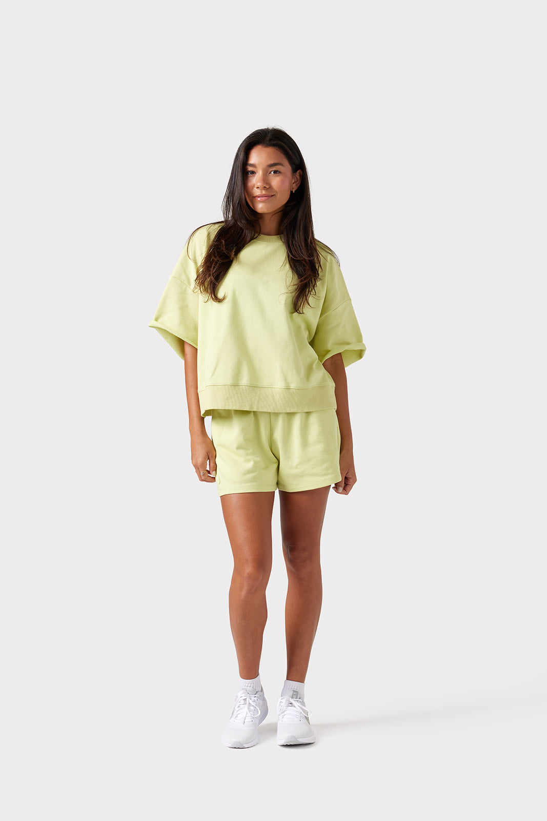 EVERYDAY CROPPED CREW - CITRON – FINATICS